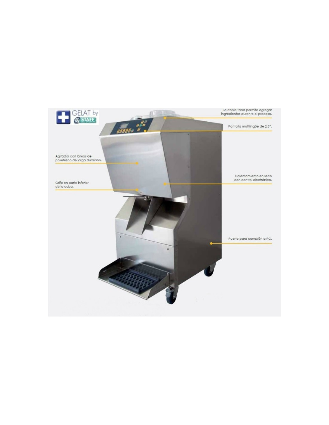 pasteurizadora refrigerada aire heladeria mejores precios en web