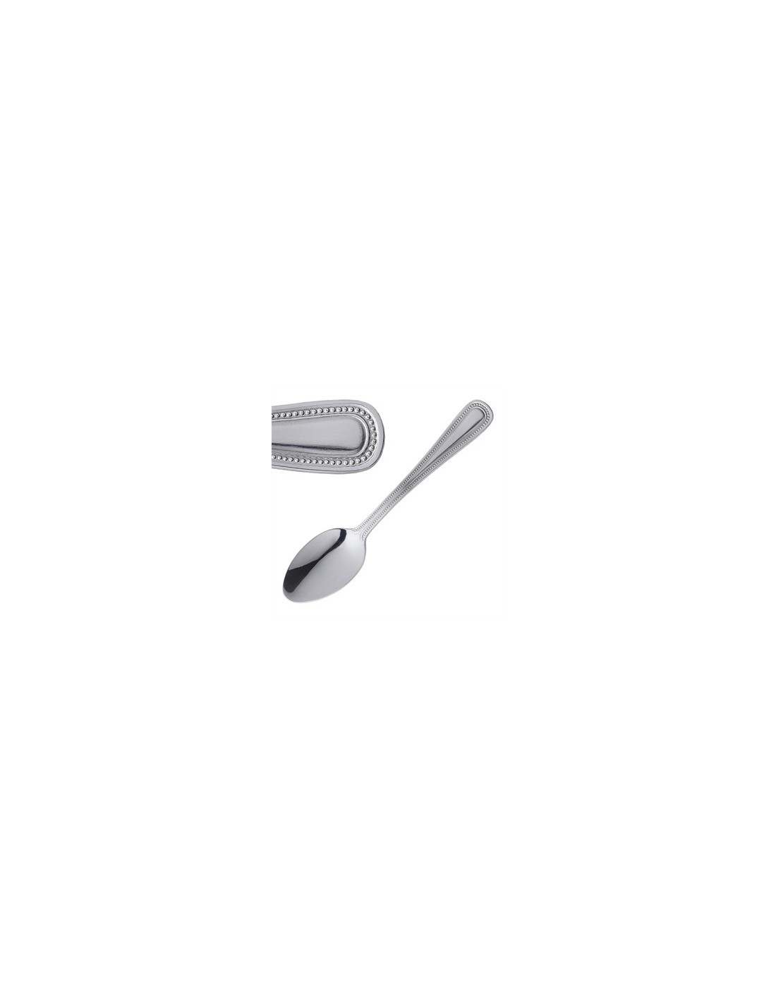 Cucharilla de café Bead acero inox.